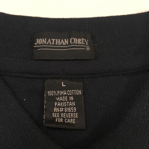 Jonathan Corey | Shirts | New Eagles 23 Tour Blue Embroidered Polo ...